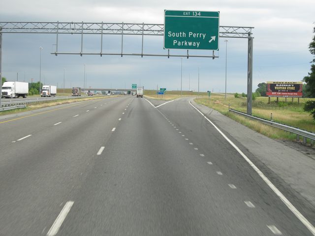 Georgia - Interstate 75 Northbound | Cross Country Roads
