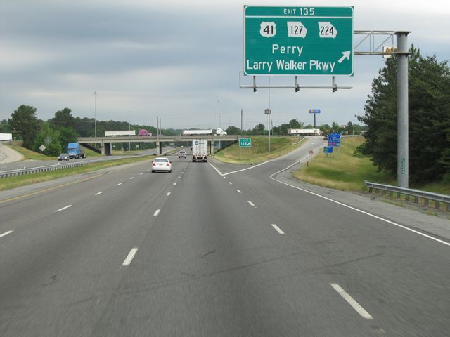 Georgia - Interstate 75 Northbound | Cross Country Roads