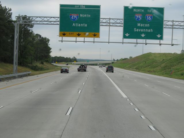 Georgia - Interstate 75 Northbound | Cross Country Roads
