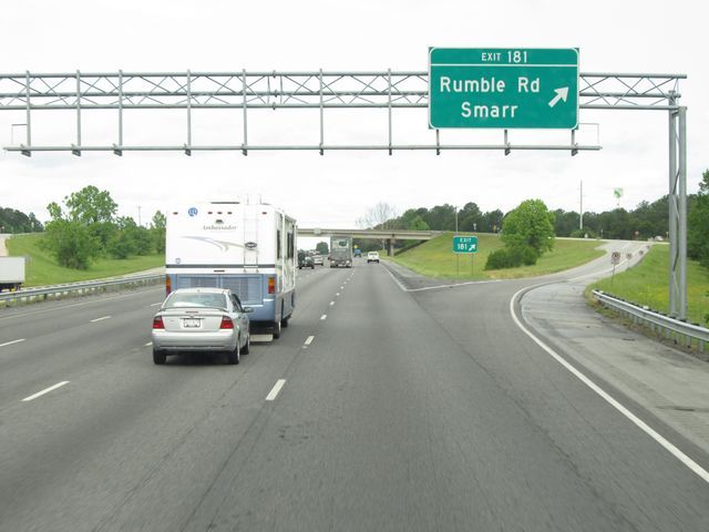 Georgia - Interstate 75 Northbound | Cross Country Roads