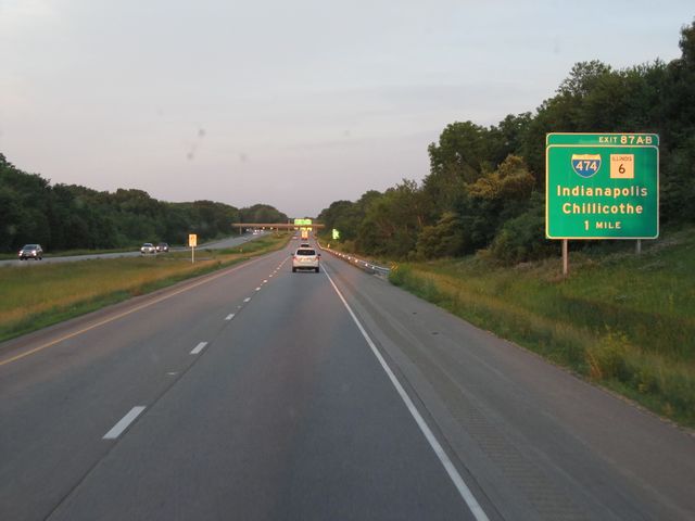 Illinois - Interstate 74 Eastbound | Cross Country Roads