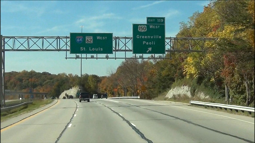 Photos: Indiana - Interstate 64 Westbound | CrossCountryRoads