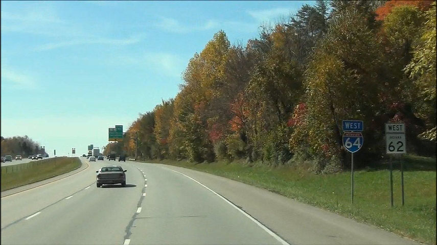 Photos: Indiana - Interstate 64 Westbound | CrossCountryRoads
