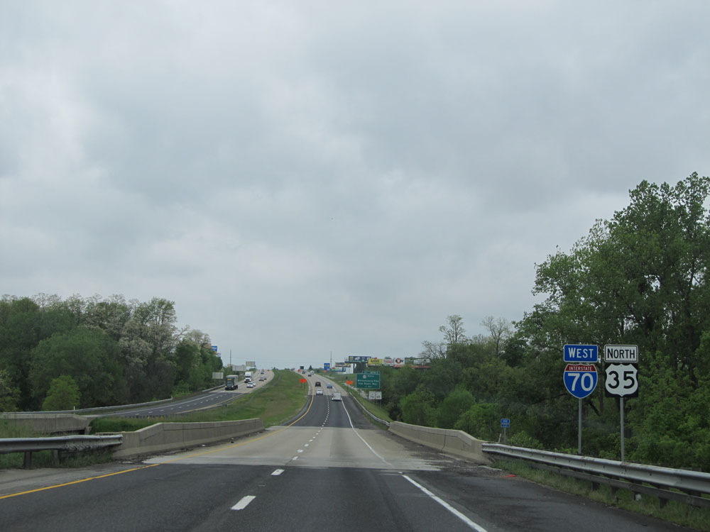 Indiana - Interstate 70 Westbound | Cross Country Roads