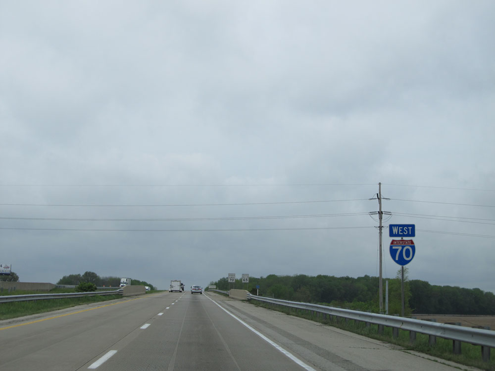 Indiana - Interstate 70 Westbound | Cross Country Roads