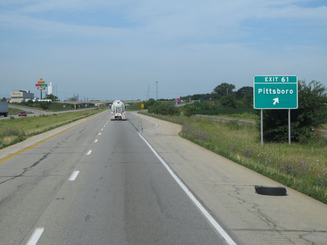 Indiana - Interstate 74 Westbound | Cross Country Roads