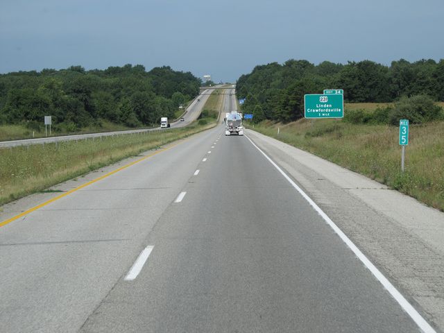 Indiana - Interstate 74 Westbound | Cross Country Roads