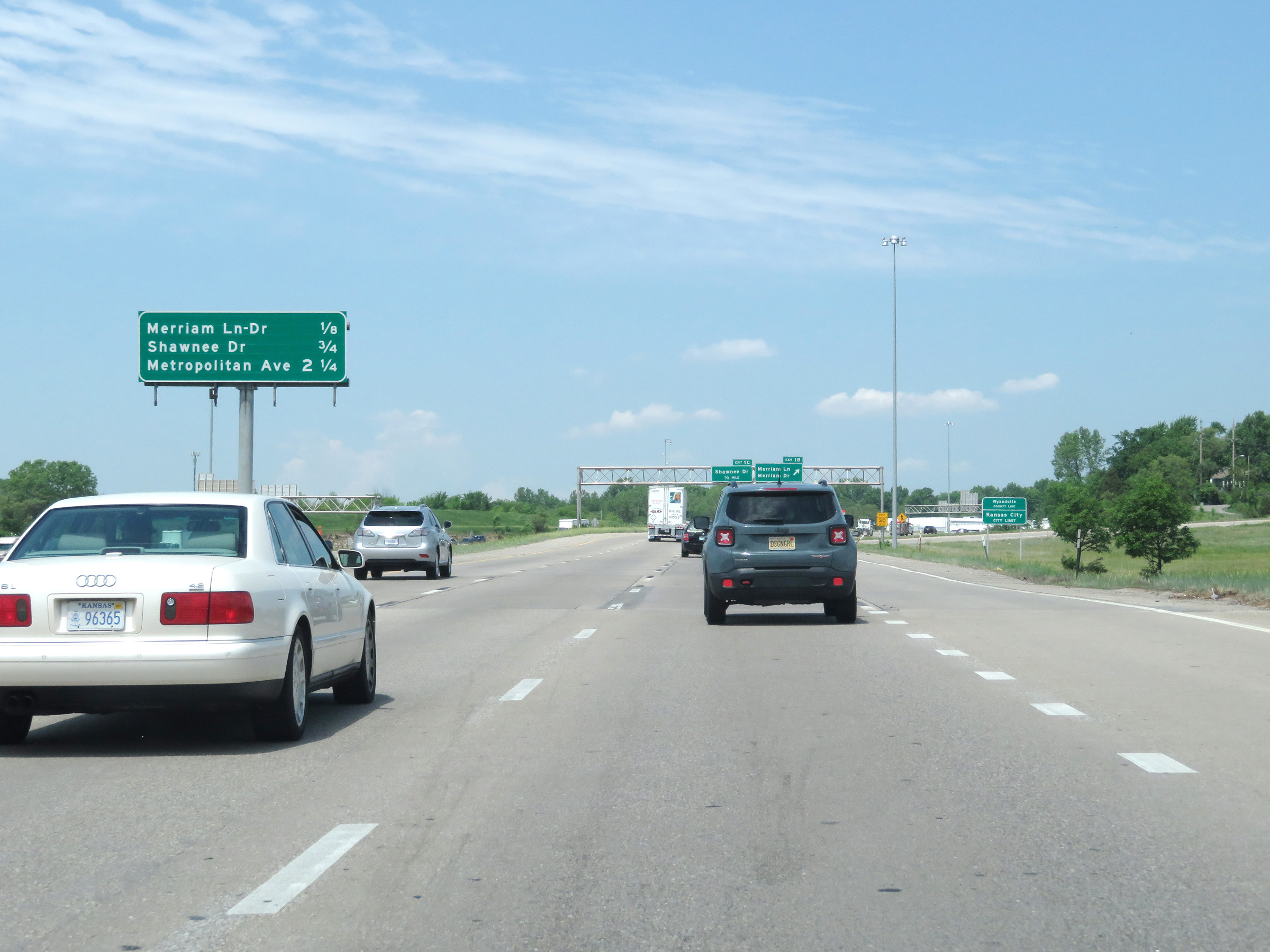Kansas - Interstate 635 Northbound | Cross Country Roads
