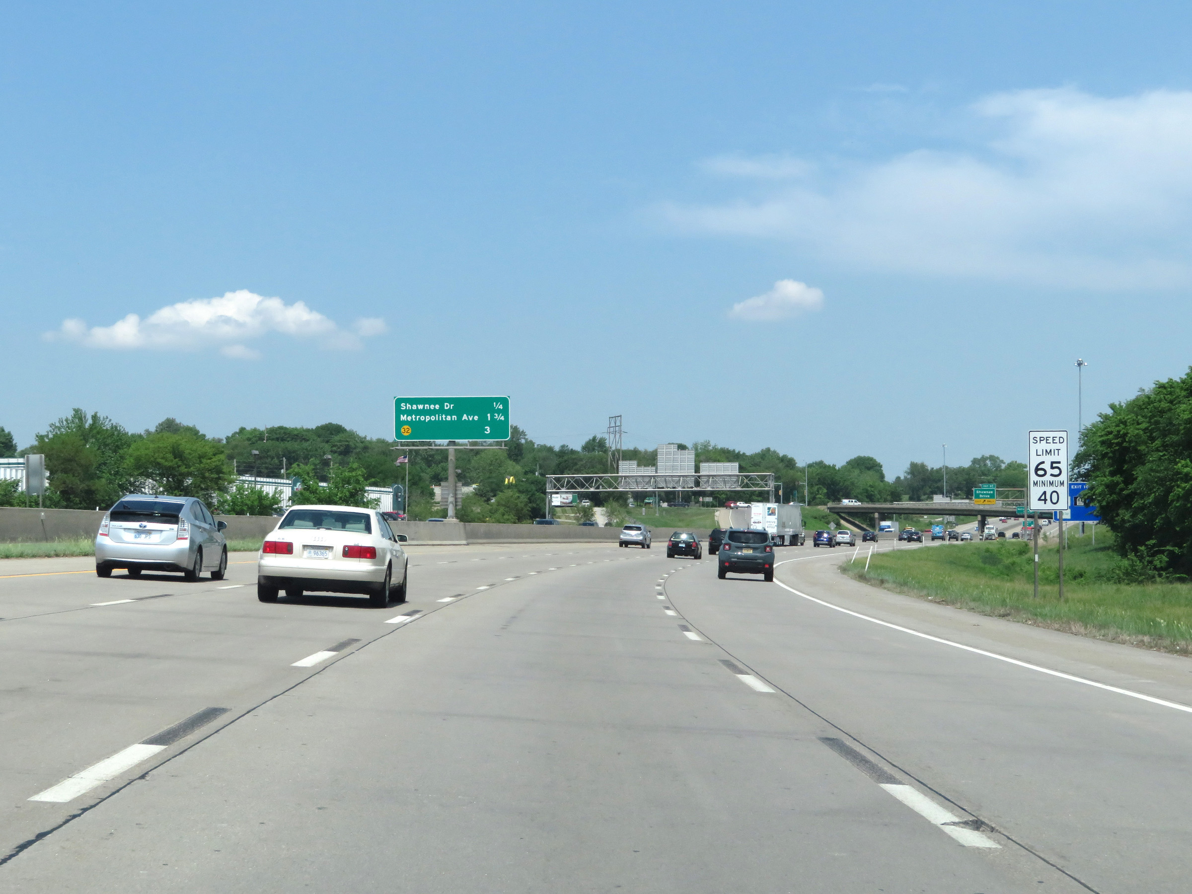 Kansas - Interstate 635 Northbound | Cross Country Roads