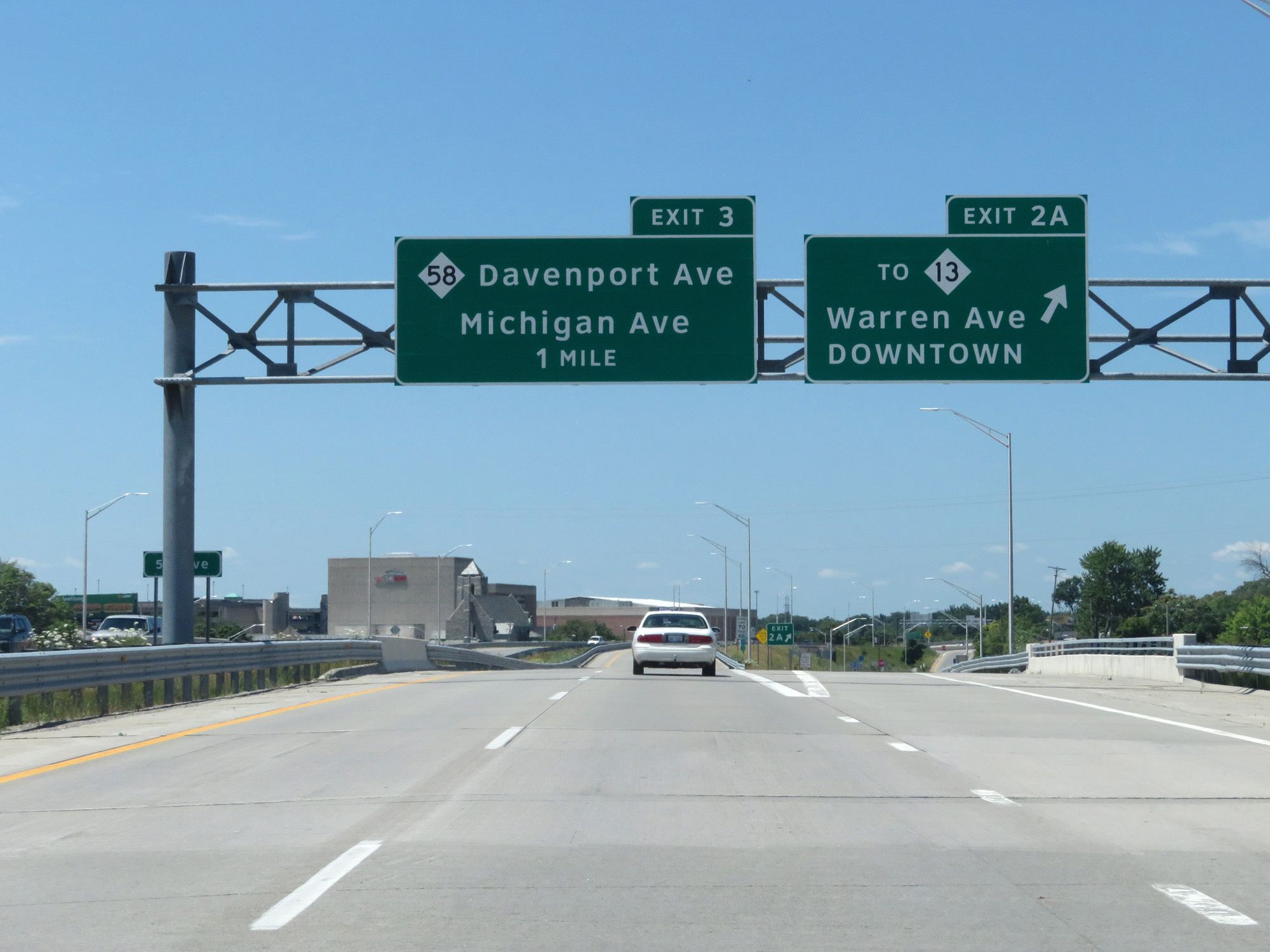 Michigan - Interstate 675 Northbound | Cross Country Roads