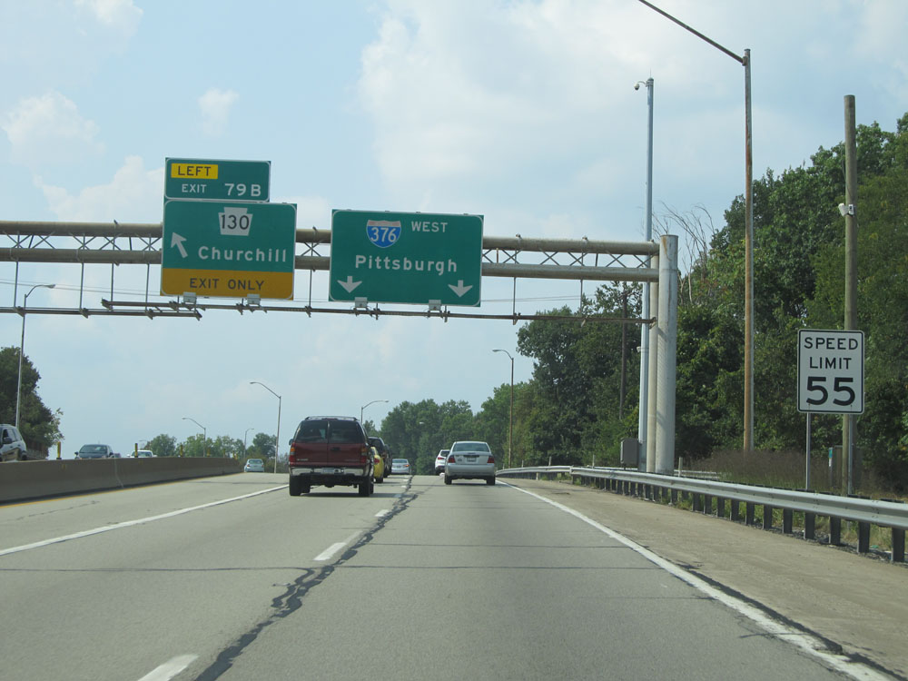 Pennsylvania - Interstate 376 Westbound | Cross Country Roads