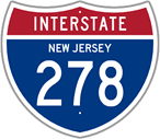 New Jersey - Interstate 278 Westbound | Cross Country Roads