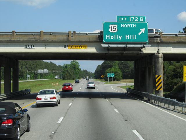 South Carolina - Interstate 26 Eastbound | Cross Country Roads