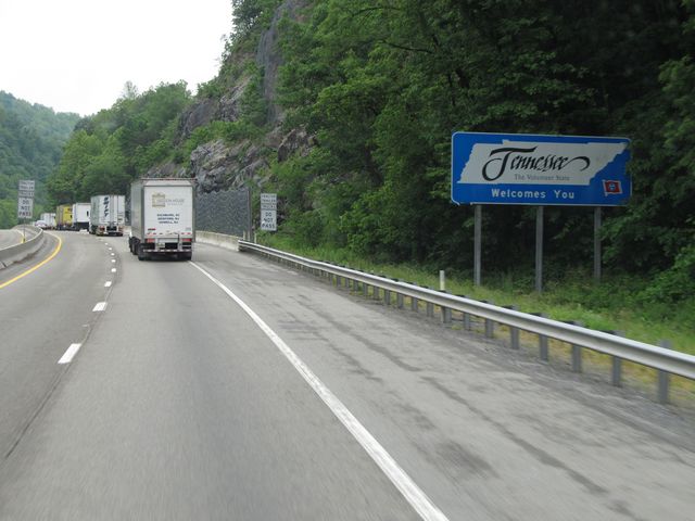 Tennessee - Interstate 40 Westbound | Cross Country Roads