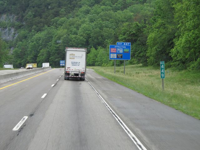 Tennessee - Interstate 40 Westbound | Cross Country Roads