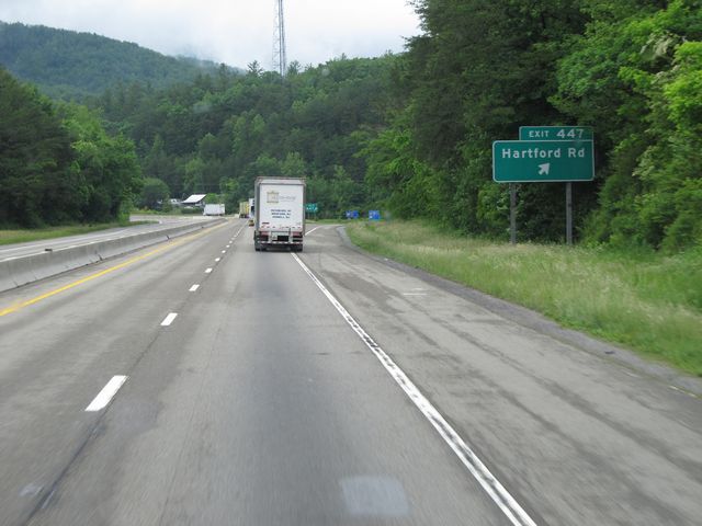 Tennessee - Interstate 40 Westbound | Cross Country Roads