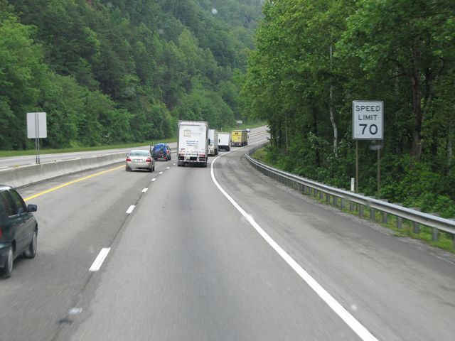 Tennessee - Interstate 40 Westbound | Cross Country Roads