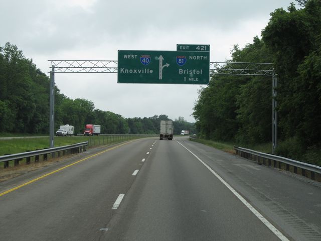 Tennessee - Interstate 40 Westbound | Cross Country Roads