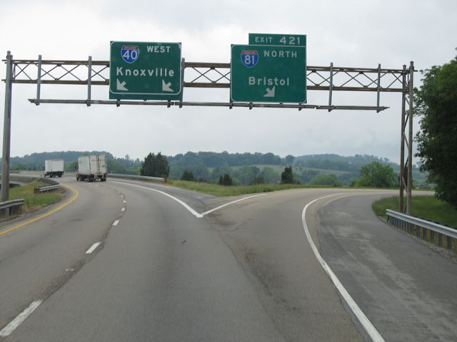 Tennessee - Interstate 40 Westbound | Cross Country Roads