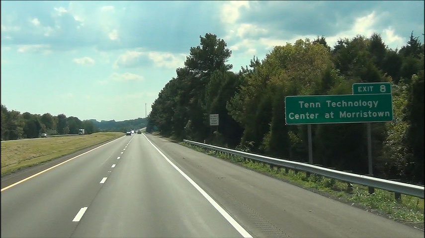 Tennessee - Interstate 81 Southbound | Cross Country Roads