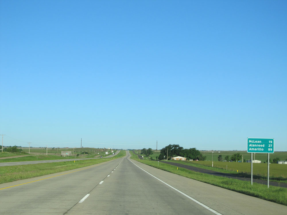 Texas - Interstate 40 Westbound | Cross Country Roads